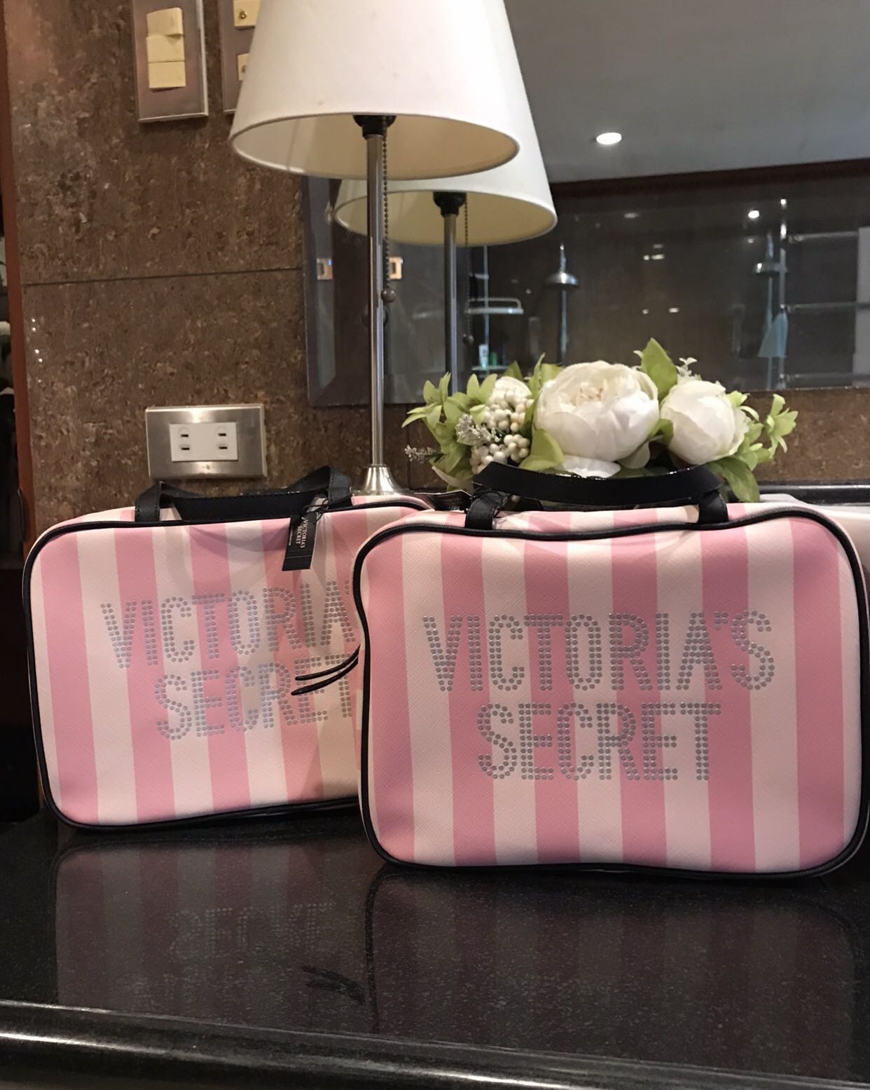 Victoria’s Secret Travel Case in Pink, Women's Fashion, Bags & Wallets ...