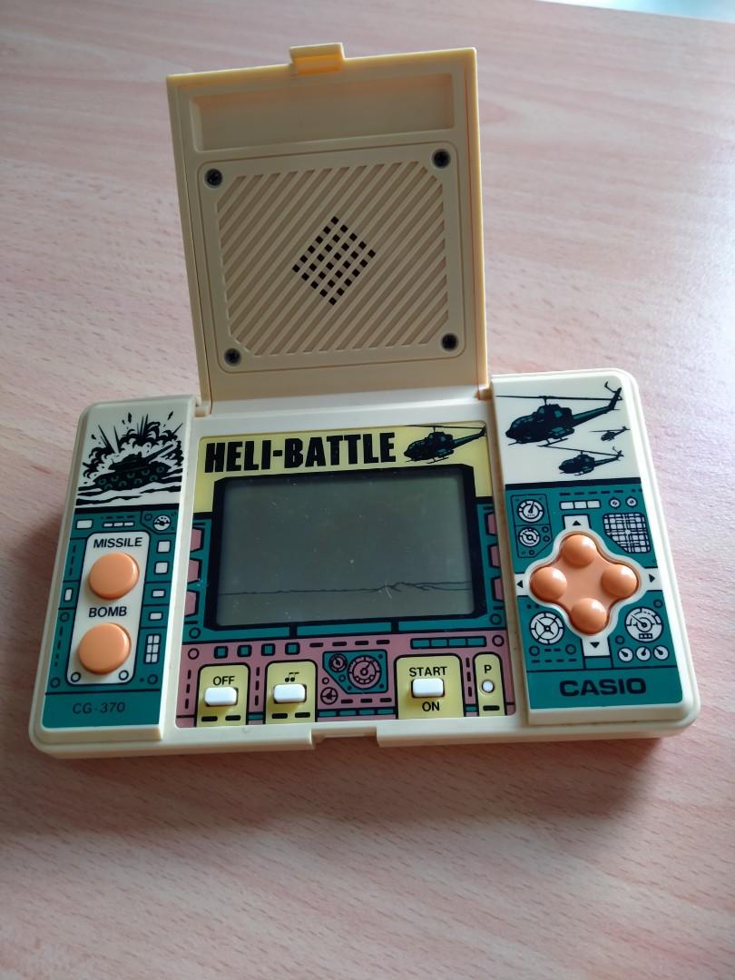 Vintage Casio Heli-battle hand held video game console, Video Gaming ...