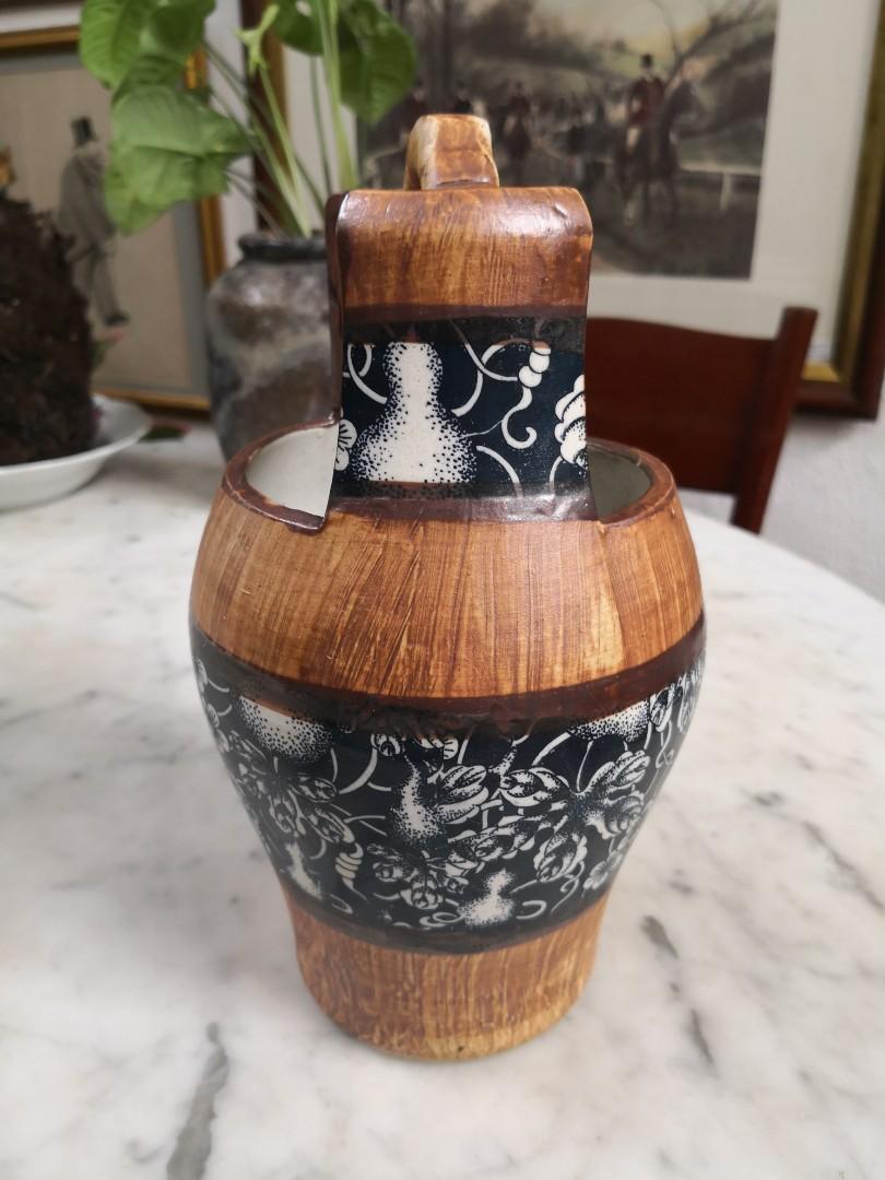 Vintage Chinese Ceramic Water Bucket., Hobbies & Toys, Collectibles ...