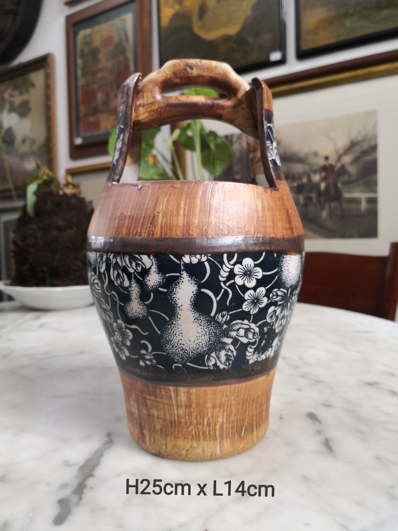 Vintage Chinese Ceramic Water Bucket., Hobbies & Toys, Collectibles ...