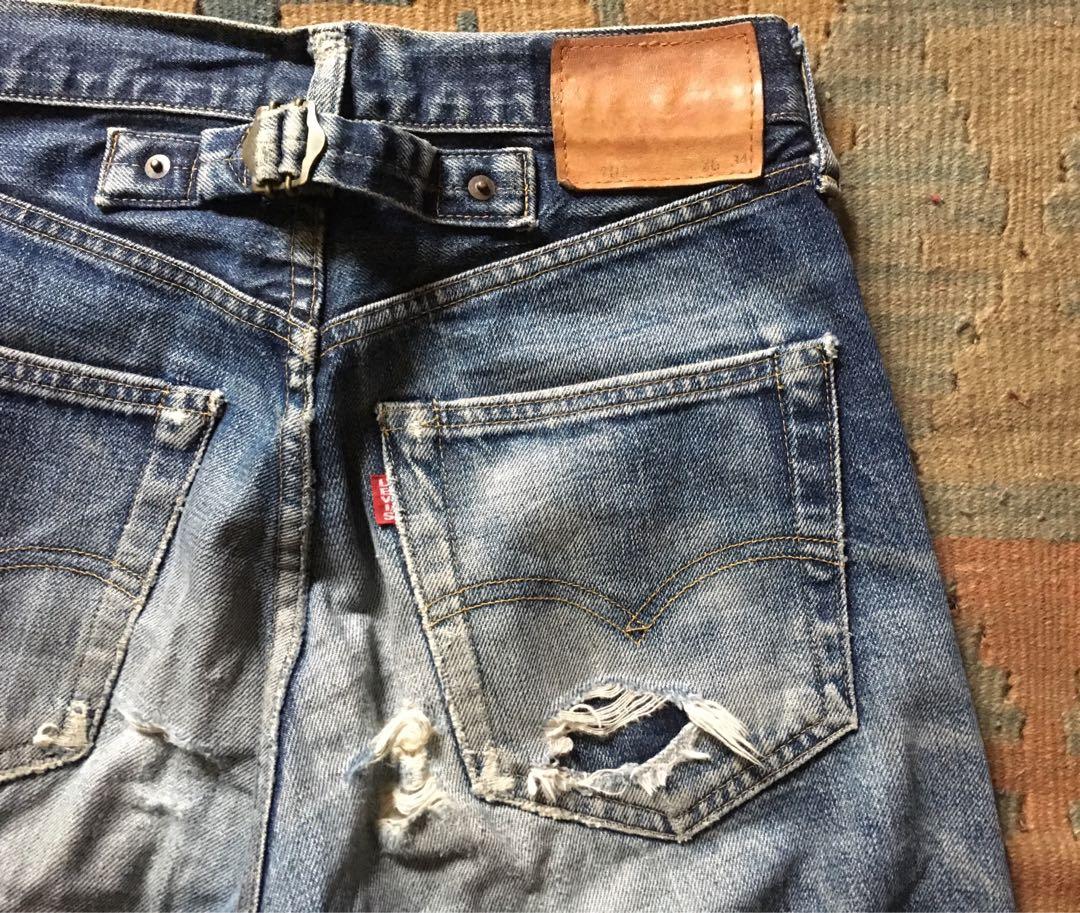 Vintage Levis 702XX Big E Repro 50s, Men's Fashion, Bottoms, Jeans on ...