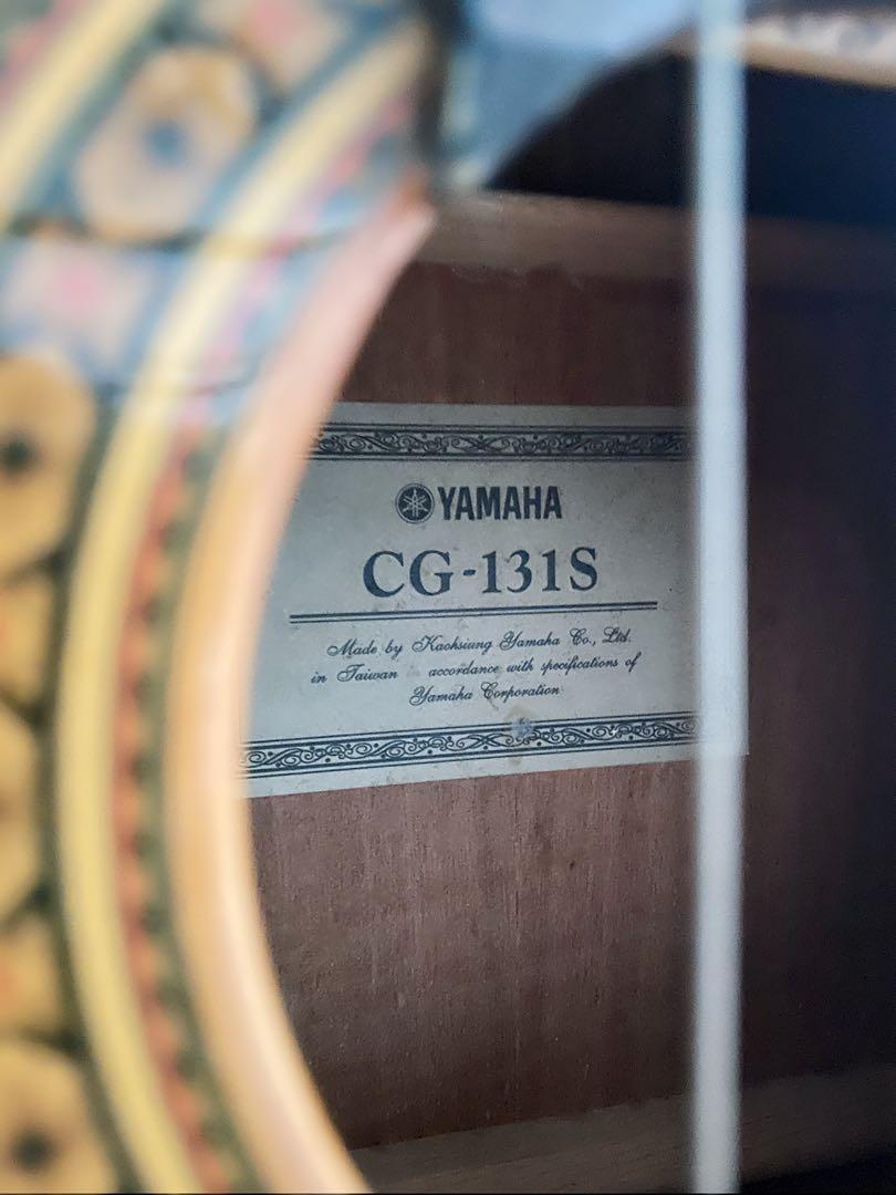 Yamaha classical guitar CG131S, Hobbies & Toys, Music & Media, Musical ...
