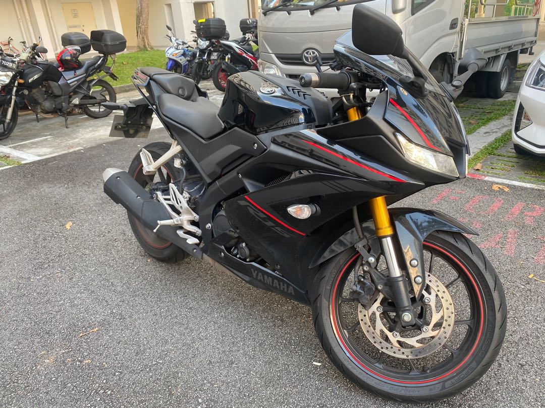 Yamaha R15 V3, Motorcycles, Motorcycles for Sale, Class 2B on Carousell