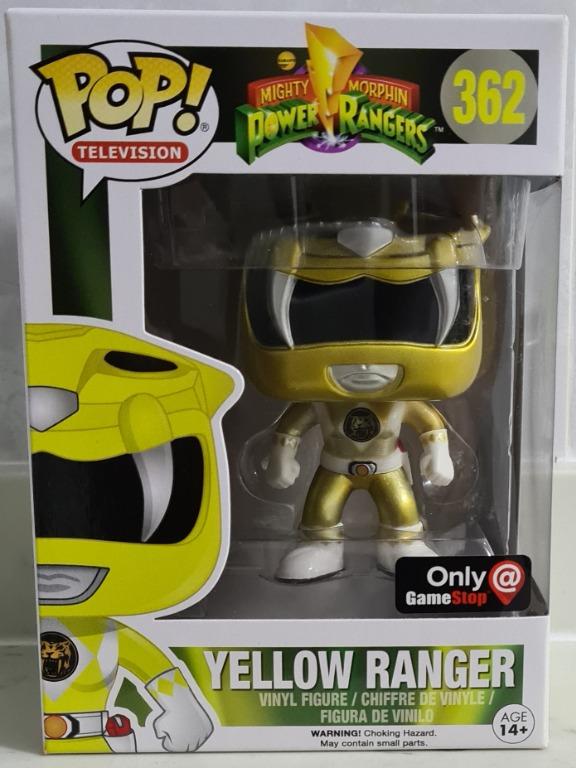 Yellow Power Ranger (Metallic), Hobbies & Toys, Toys & Games on Carousell
