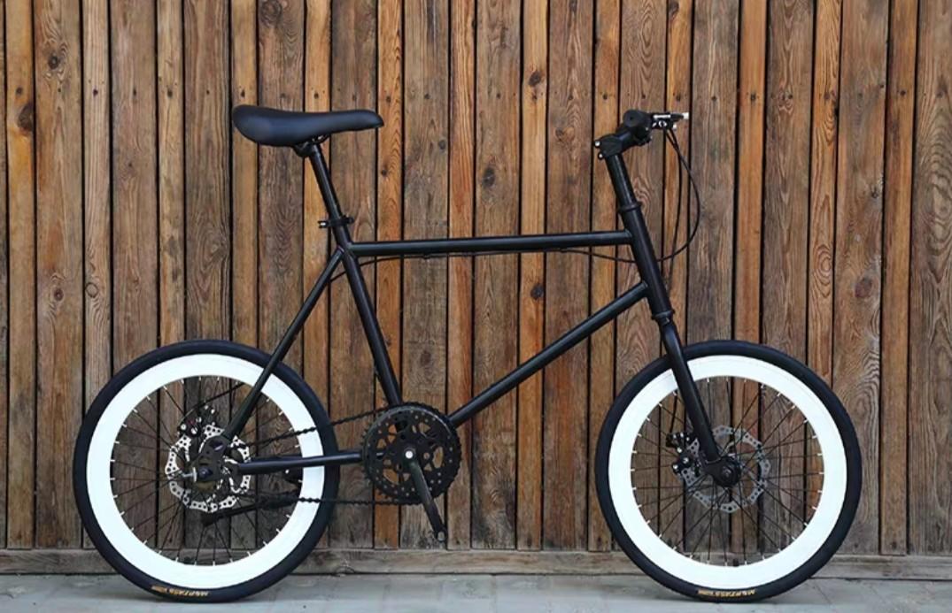 11.11 sales !! Single speed fixie disc brake bicycle cycle mini velo ...