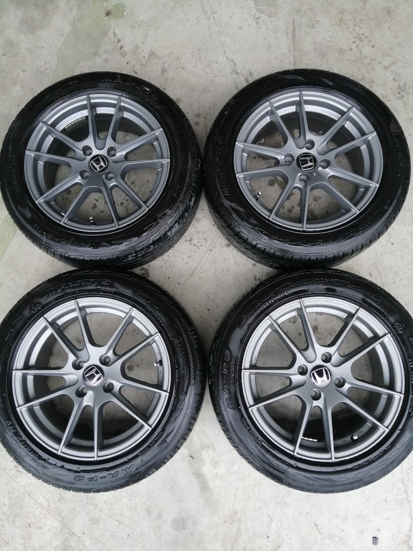 "15 honda rim, Car Accessories, Tyres & Rims on Carousell