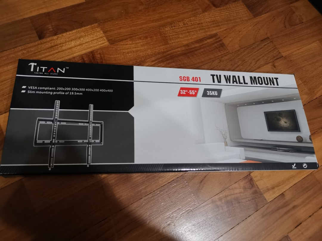 55 inch TV Wall Mount, TV & Home Appliances, TV & Entertainment, TV on ...