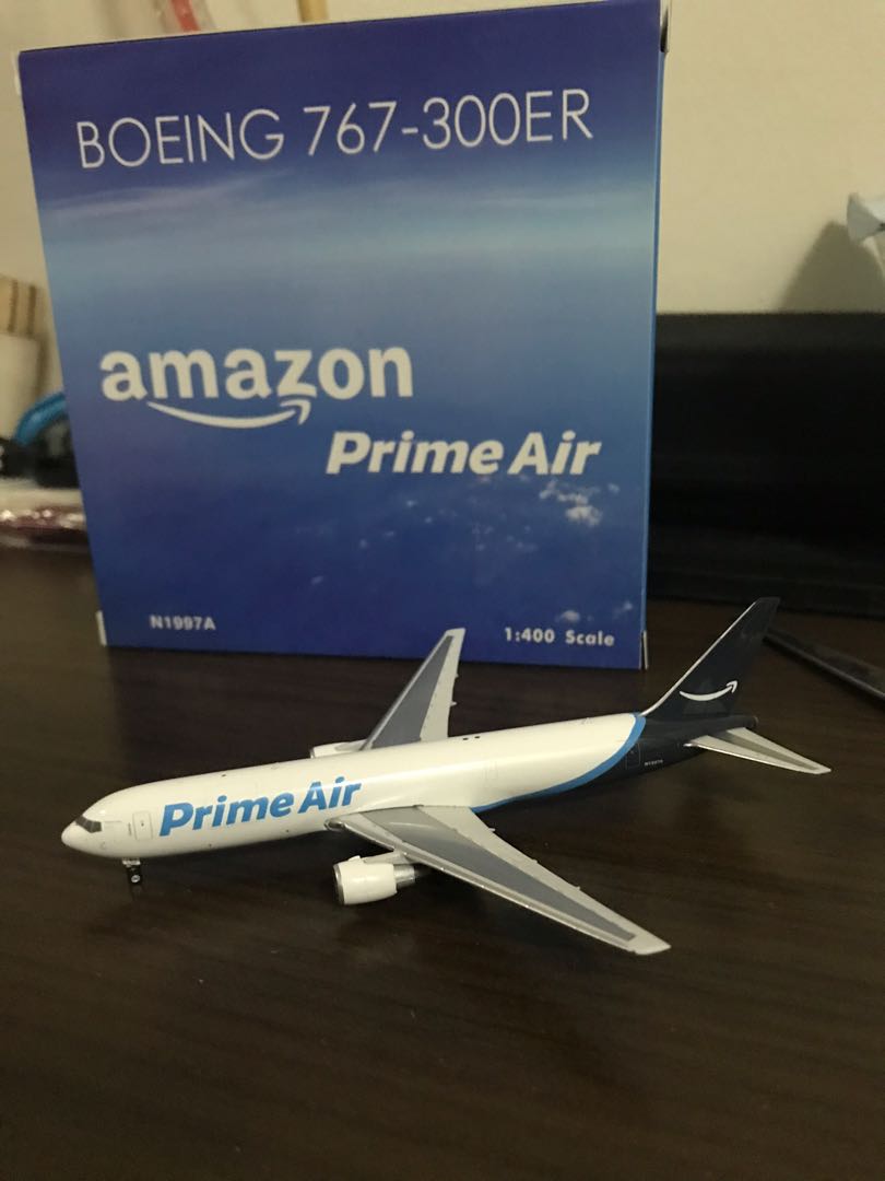 Amazon Prime Air B767-300ER, Hobbies & Toys, Toys & Games on Carousell