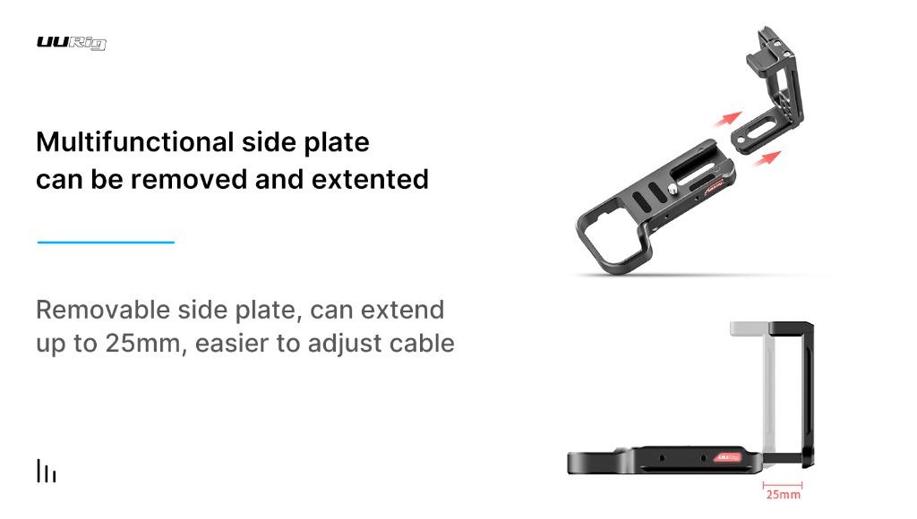 [BMC] Ulanzi UURig R065 Sony A7 III L Plate, Photography, Photography ...