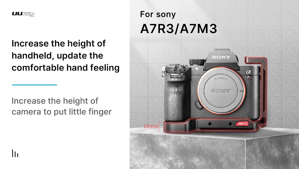 [BMC] Ulanzi UURig R065 Sony A7 III L Plate, Photography, Photography ...