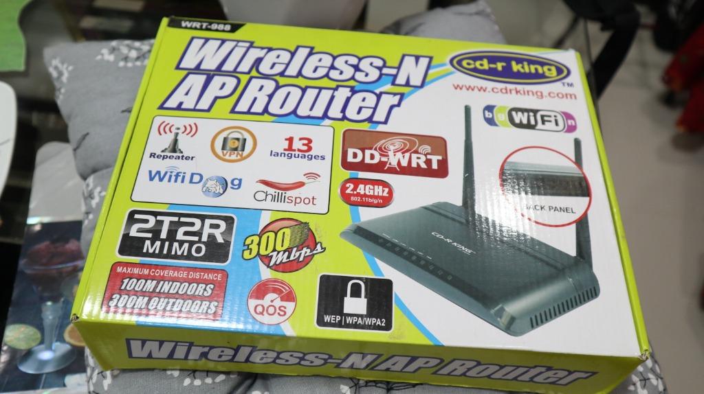 CD-R King Internet router, Computers & Tech, Parts & Accessories ...