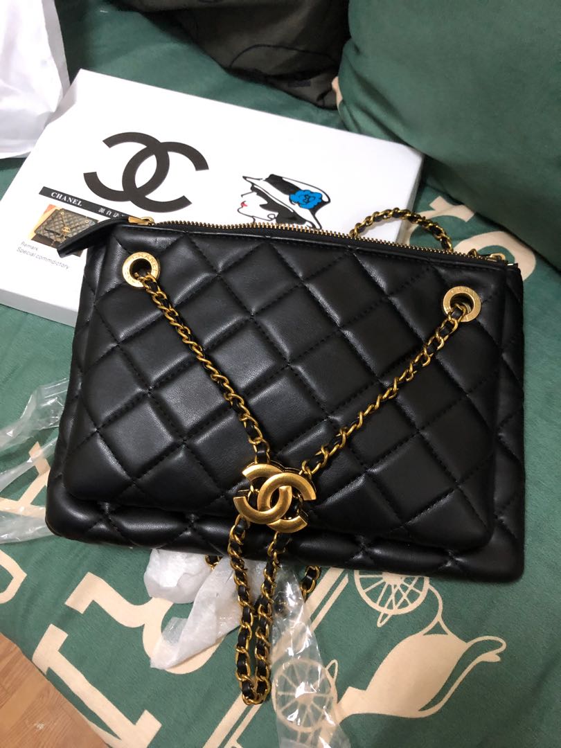 3 way channel bag, Women's Fashion, Bags & Wallets, Cross-body Bags on ...
