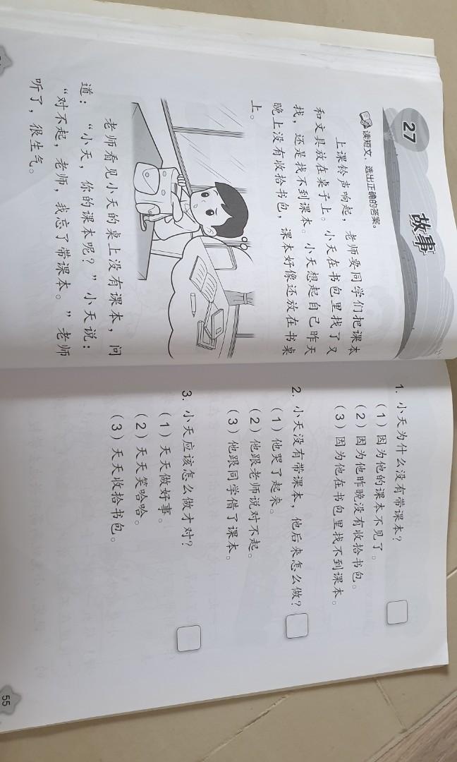 Chinese Comprehension Practice P1, Hobbies & Toys, Books & Magazines ...