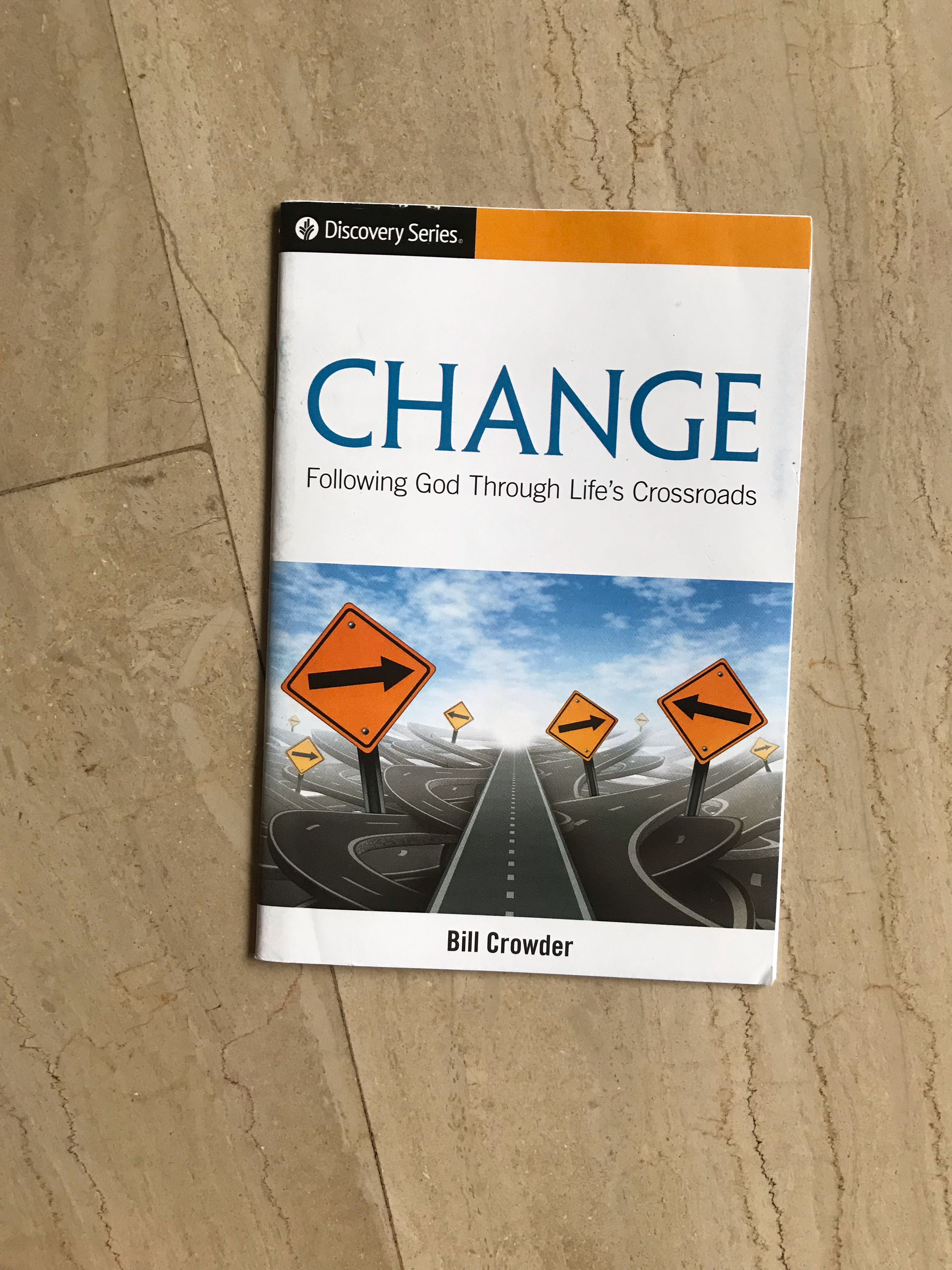 CHRISTIAN - Change: Following god through life’s crossroads, Books ...
