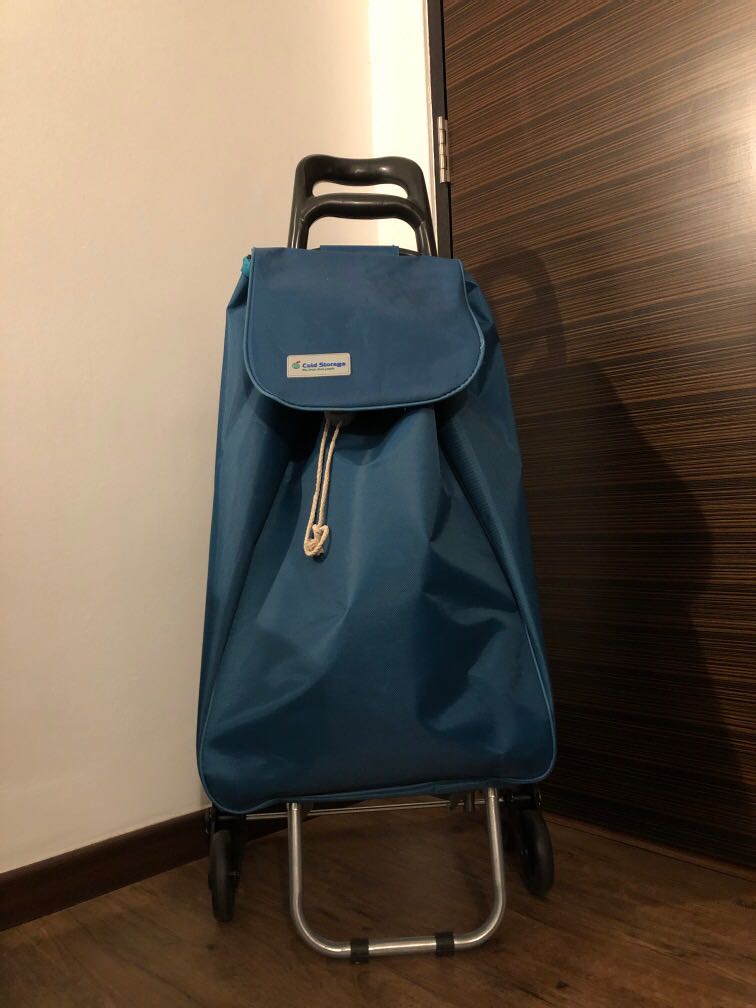 Cold Storage Shopping Market Trolley Bag, Everything Else on Carousell
