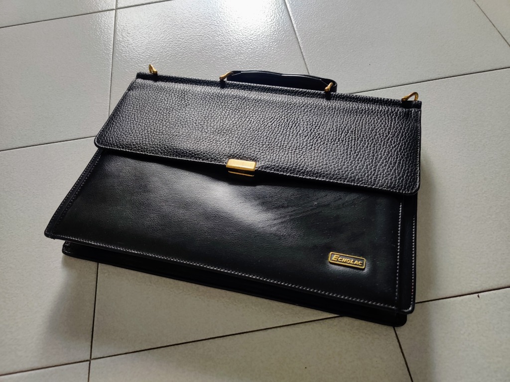 Echolac Briefcase, Luxury, Bags & Wallets on Carousell