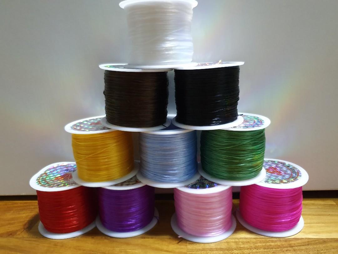 Elastic String for bead, Hobbies & Toys, Stationery & Craft, Craft ...