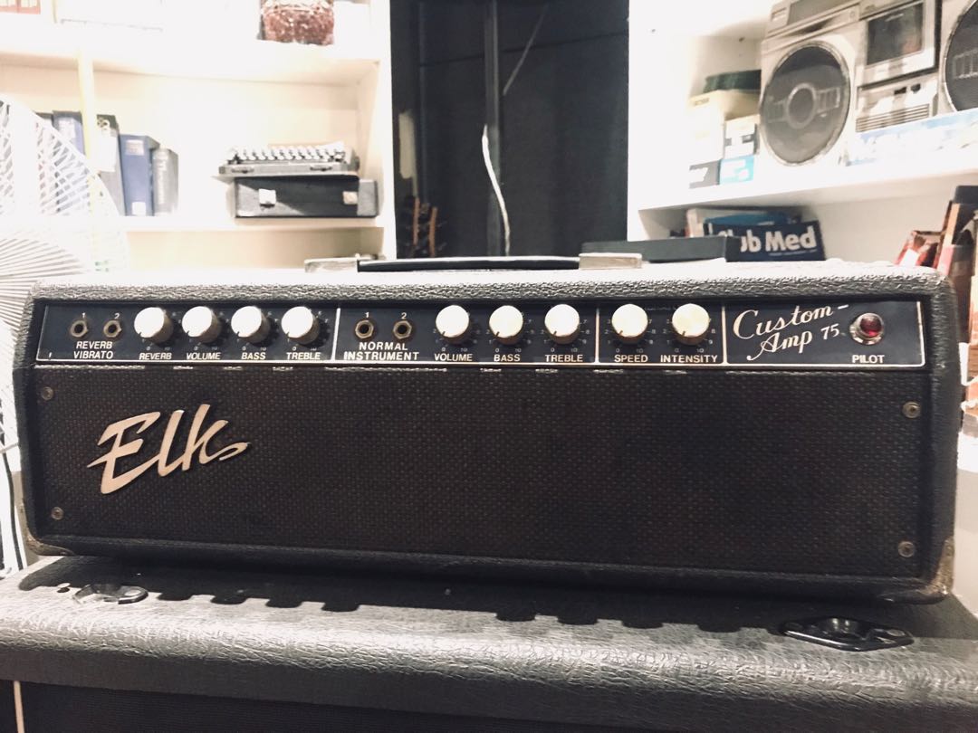 ELK CUSTOM AMP 75, Hobbies & Toys, Music & Media, Musical Instruments ...