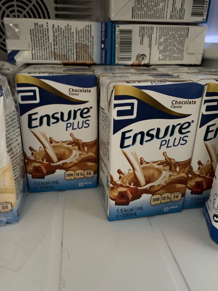 Ensure plus chocolate & vanilla flavour & strawberry flavour, Food ...