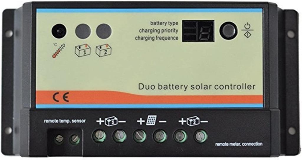 EPsolar Solar Charge Controller for Dual Battery 20A 12V/24V Auto Work ...