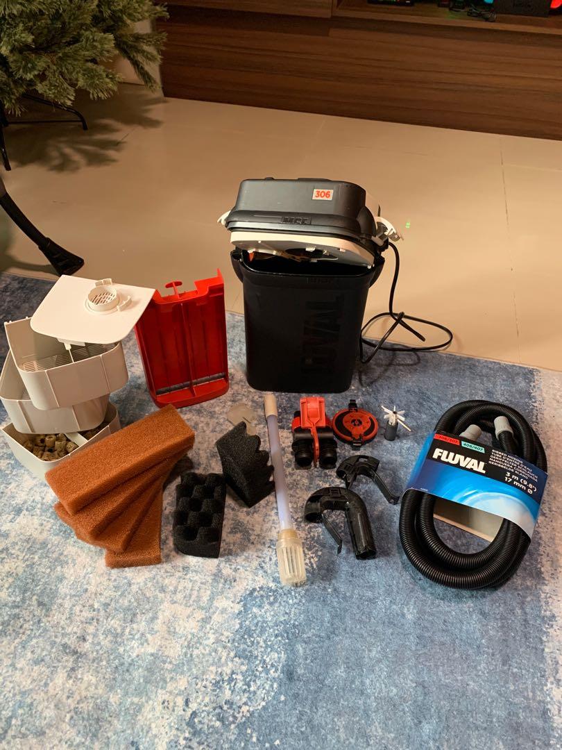 FLUVAL 306 CANISTER EXTERNAL FILTER PUMP, Pet Supplies, Homes & Other ...