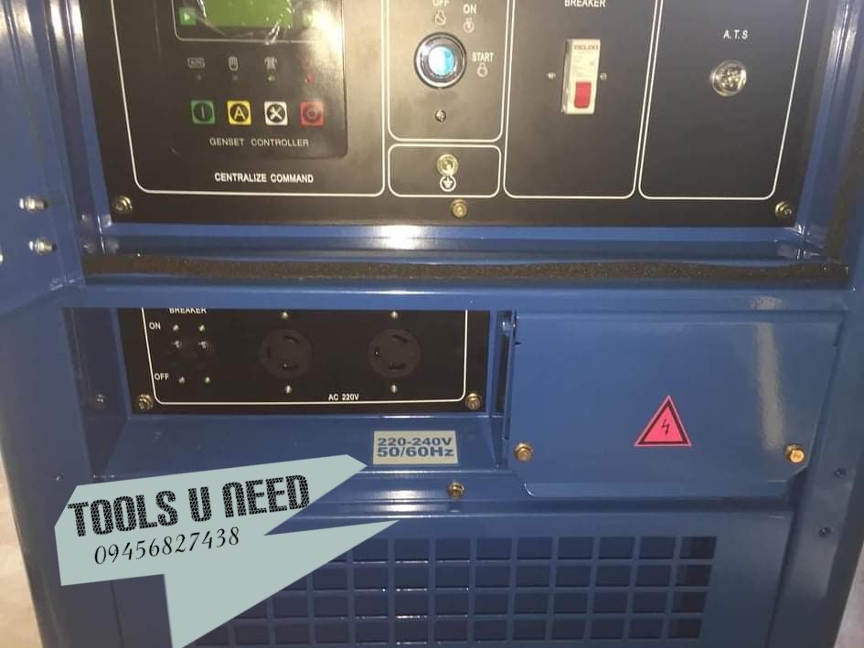 FORTRESS 12kva Watercooled Silent Type Diesel Generator Set, Commercial ...