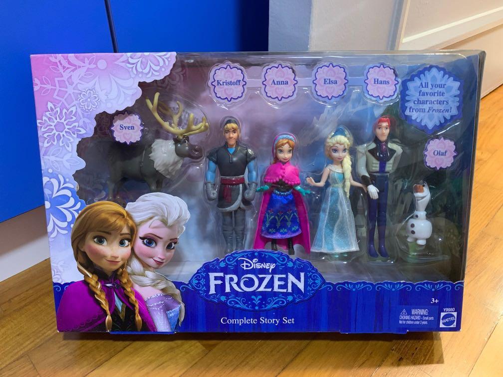 Frozen complete story set figurines, Hobbies & Toys, Toys & Games on ...