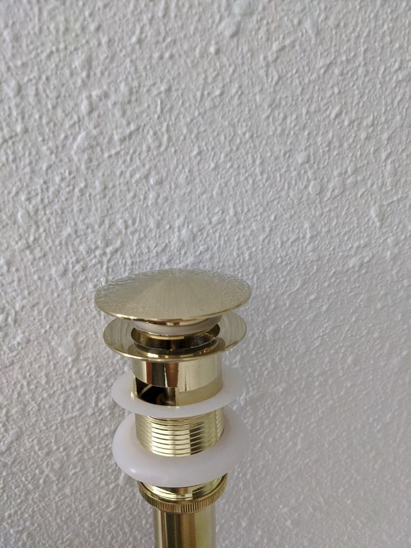 Gold sink stopper, Everything Else on Carousell