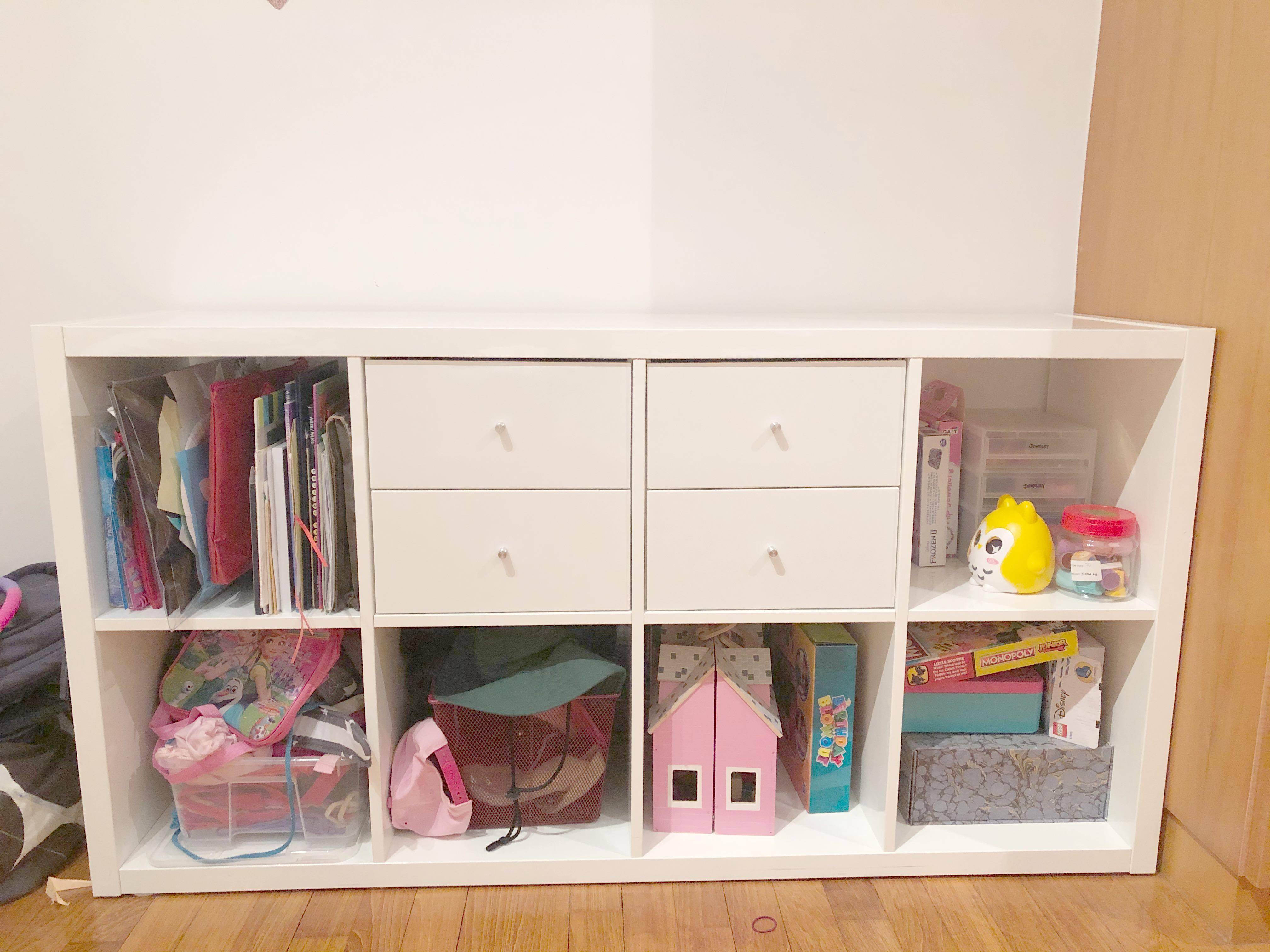 IKEA Kallax with Drawer inserts, Furniture & Home Living, Furniture ...