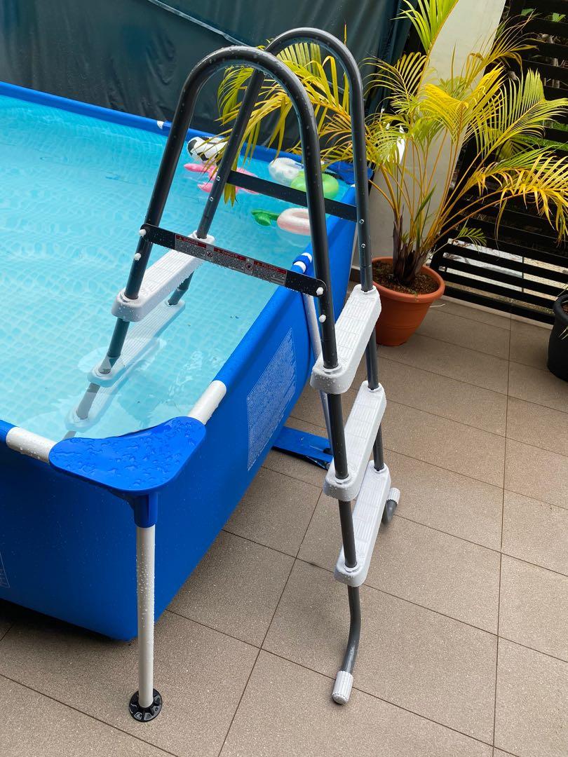 INTEX POOL LADDER, Babies & Kids, Baby Nursery & Kids Furniture, Kids ...