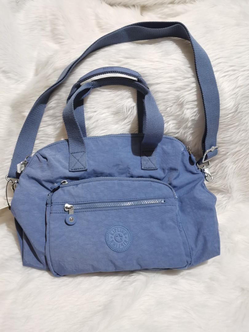 Kipling Tracy Blue Buzz Medium Two Way Bag, Women's Fashion, Bags ...