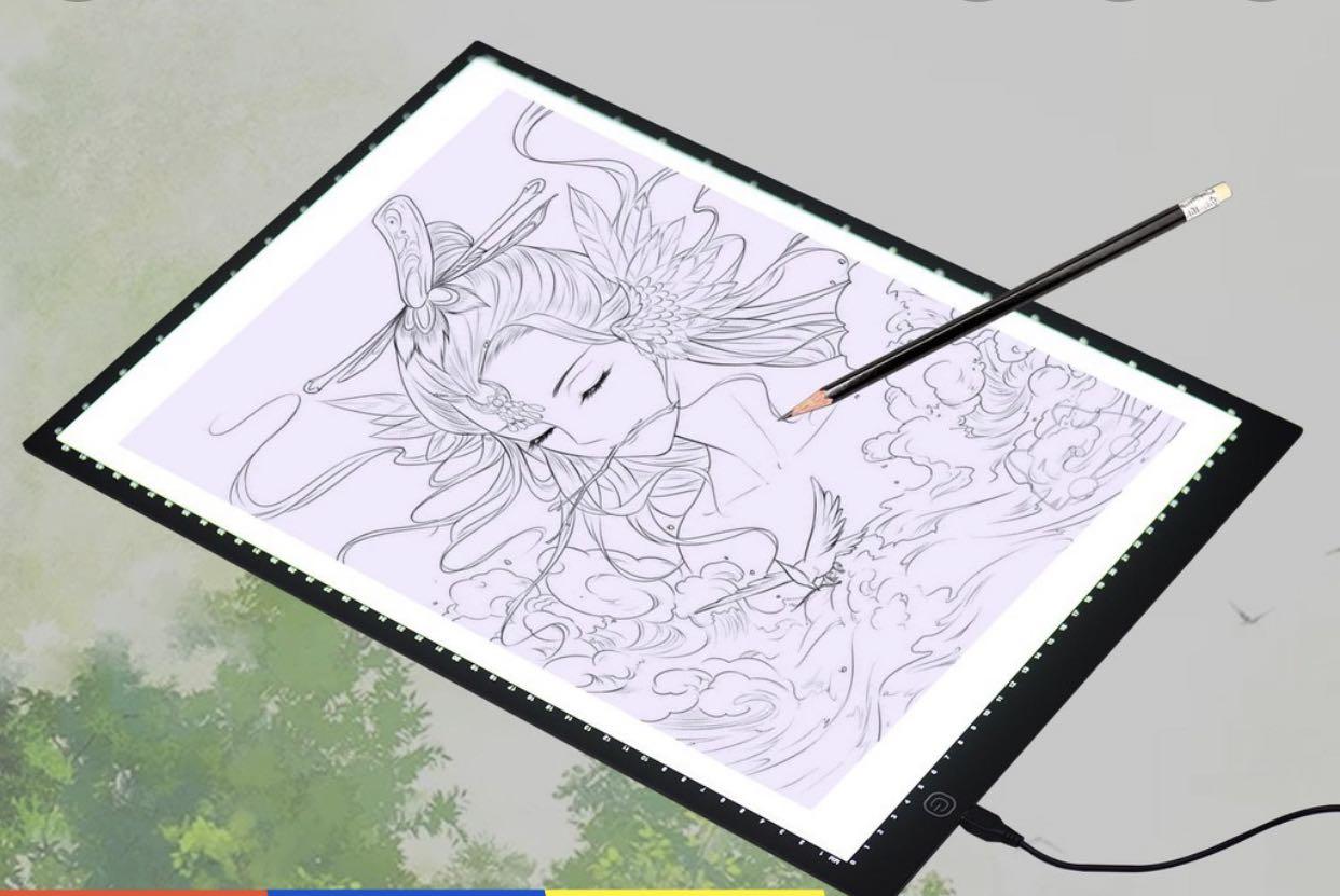 LED Drawing Tracing Pad A3, Everything Else on Carousell