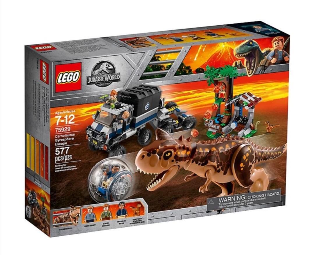 LEGO 75929 Carnotaurus Gyrosphere Escape, Hobbies & Toys, Toys & Games ...