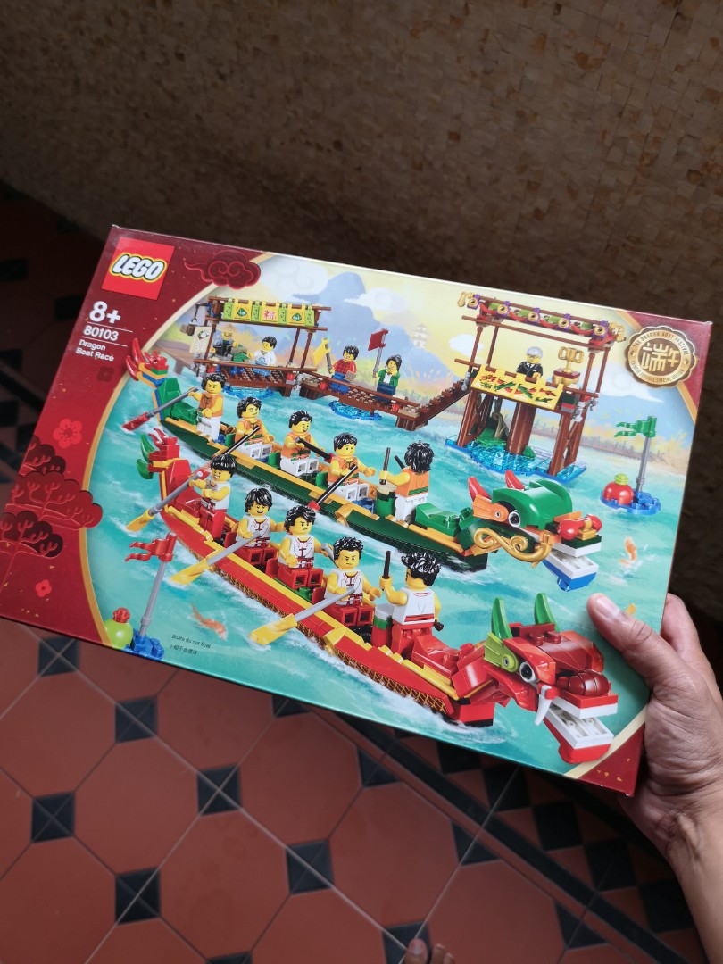 Lego Dragon Boat Race (80103), Hobbies & Toys, Toys & Games on Carousell