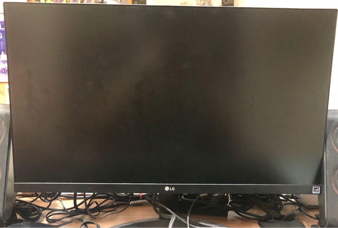 LG 24MK600 24” Full HD IPS Monitor, Computers & Tech, Parts ...