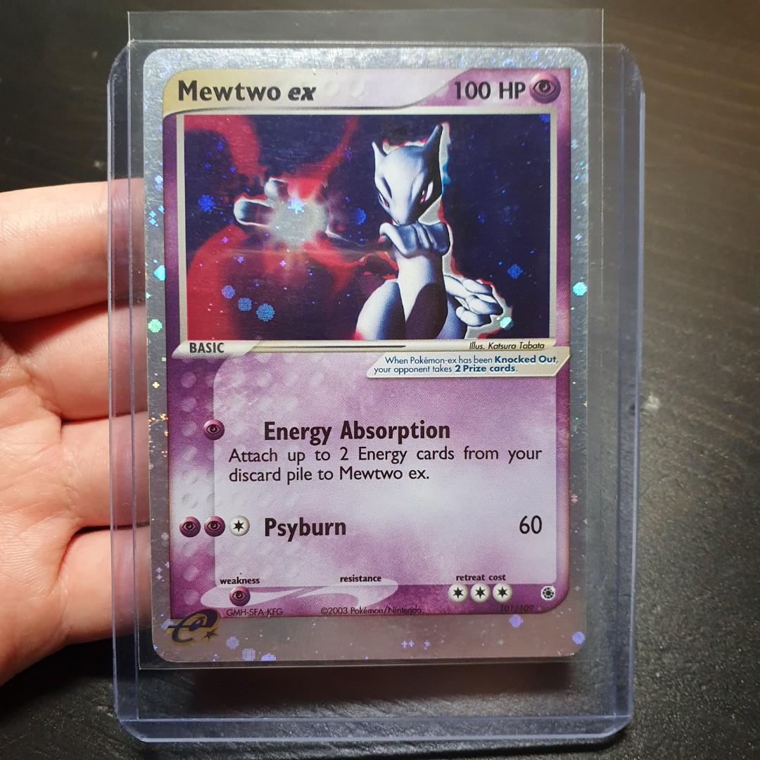 Mewtwo ex - 101/109 - Ultra-Rare (Ex Ruby & Sapphire Singles) Pokemon ...
