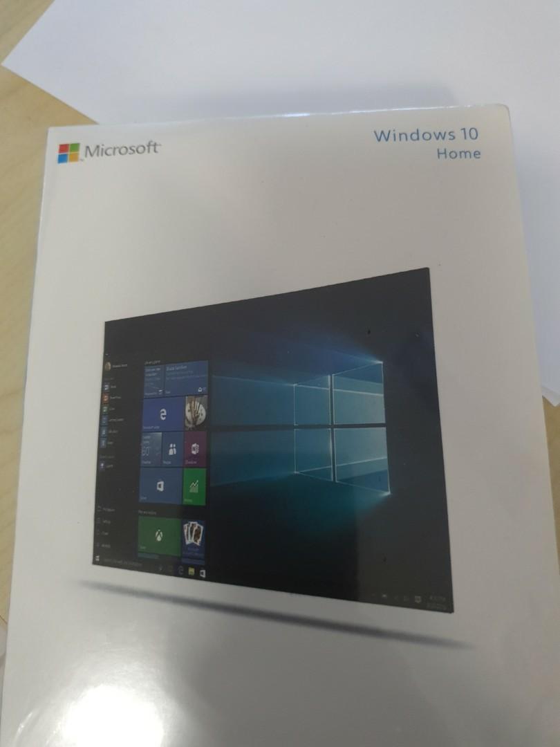 Microsoft Windows 10 home, Computers & Tech, Parts & Accessories ...