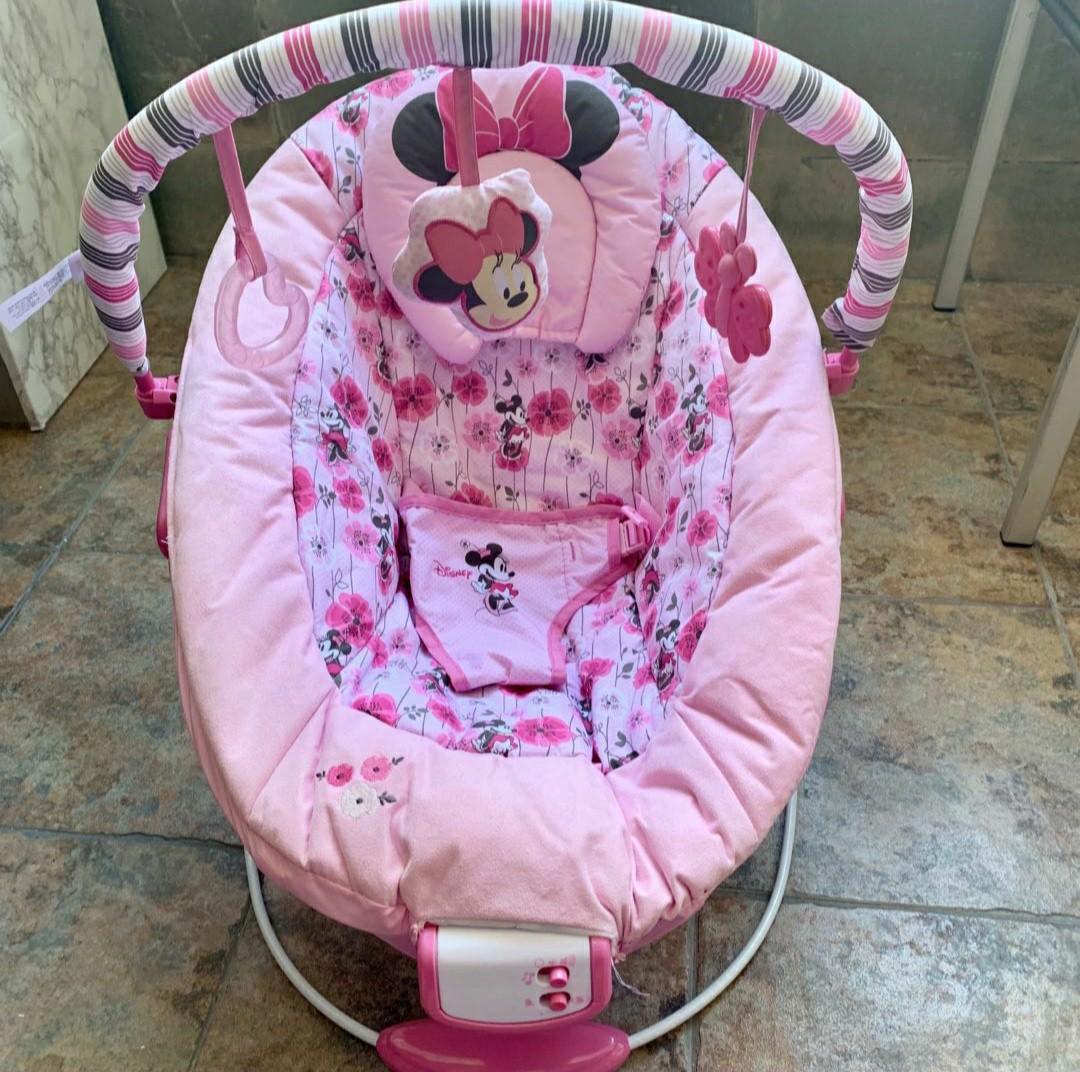 Minnie Mouse Bouncer Rocker, Babies & Kids, Toys & Walkers on Carousell