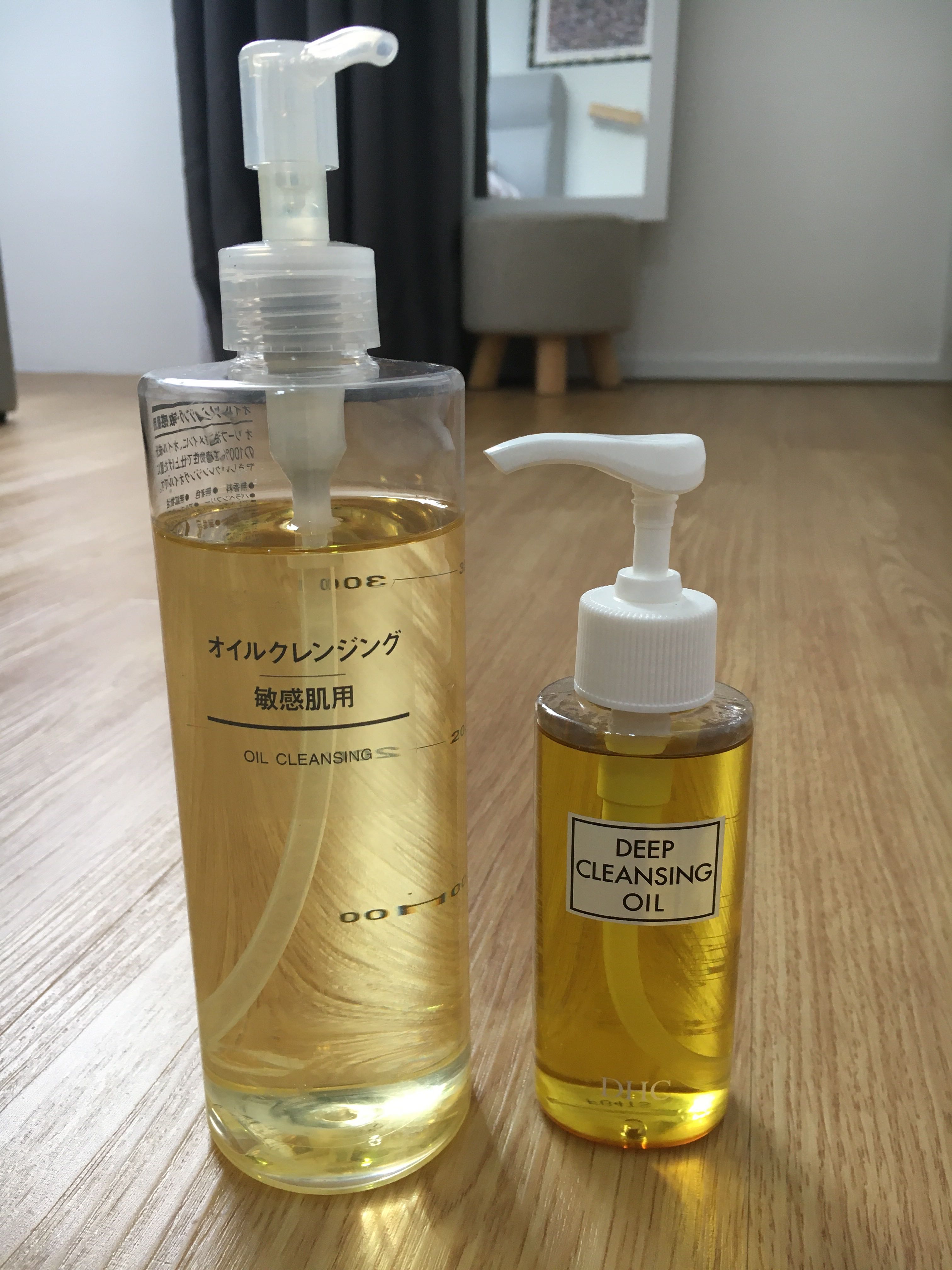 Muji and DHC Cleansing Oil, Beauty & Personal Care, Face, Face Care on ...
