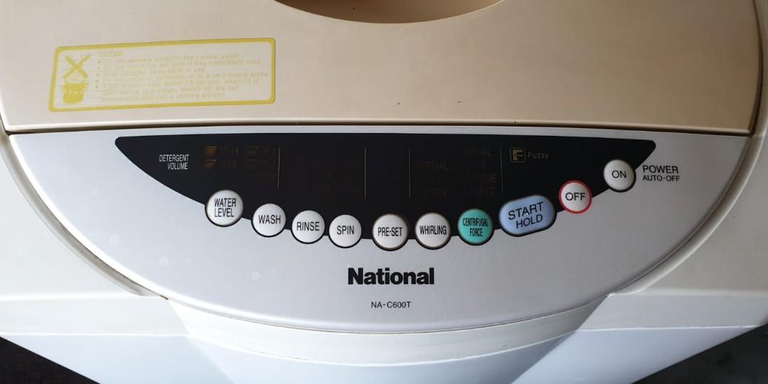 National Brand Washing Machine, TV & Home Appliances, Washing Machines ...