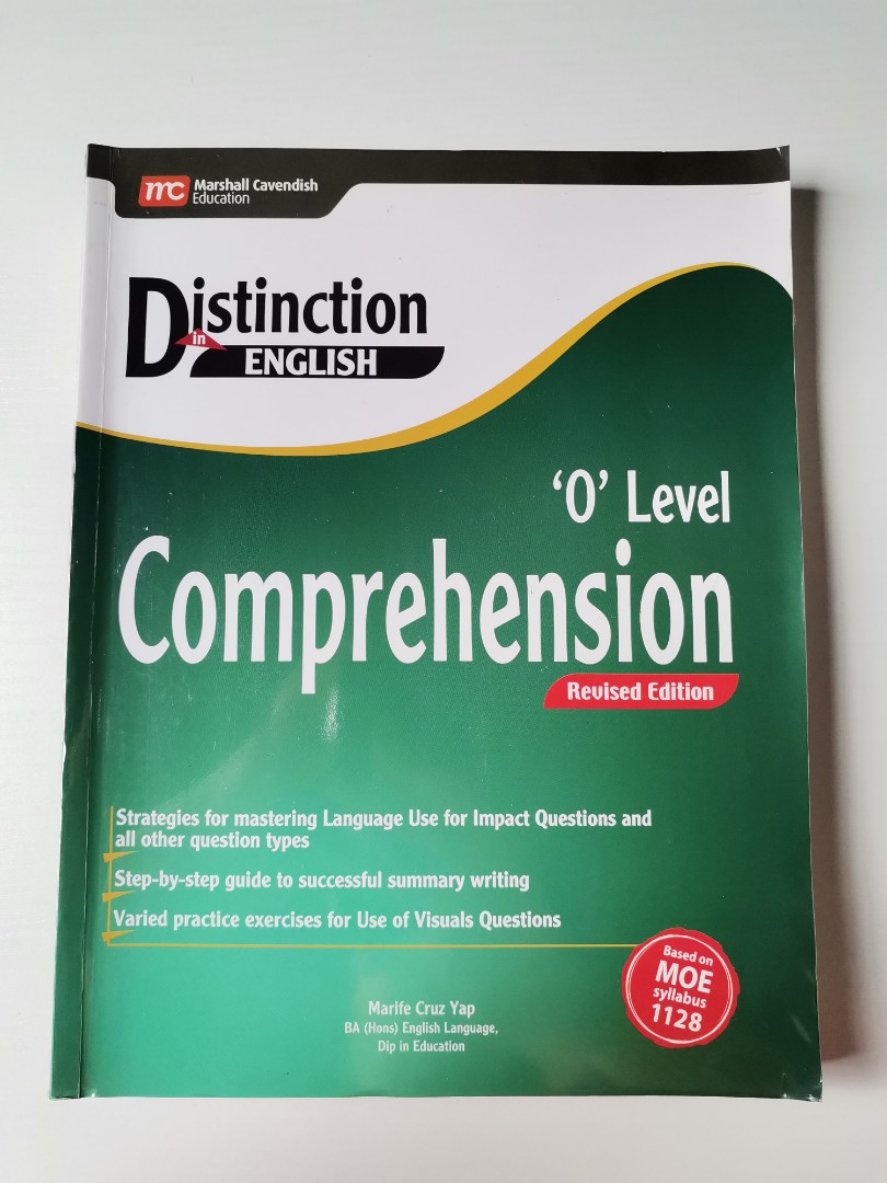 O Level English Comprehension, Hobbies & Toys, Books & Magazines ...
