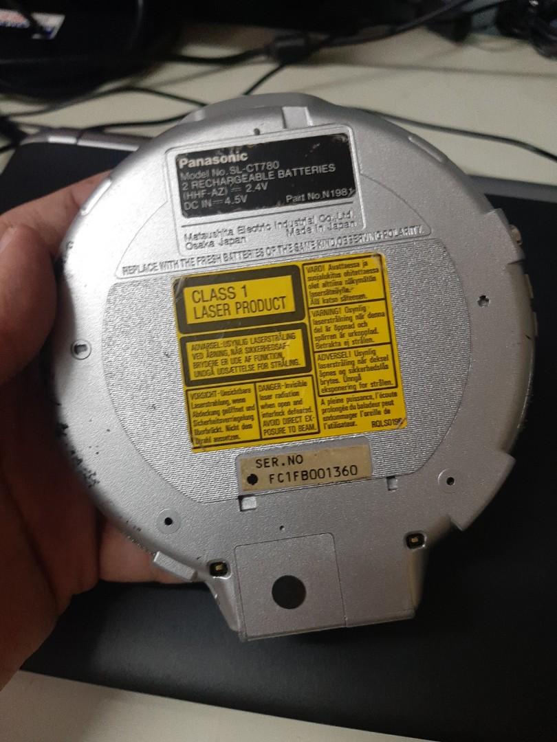 Panasonic Portable CD player, Audio, Portable Music Players on Carousell