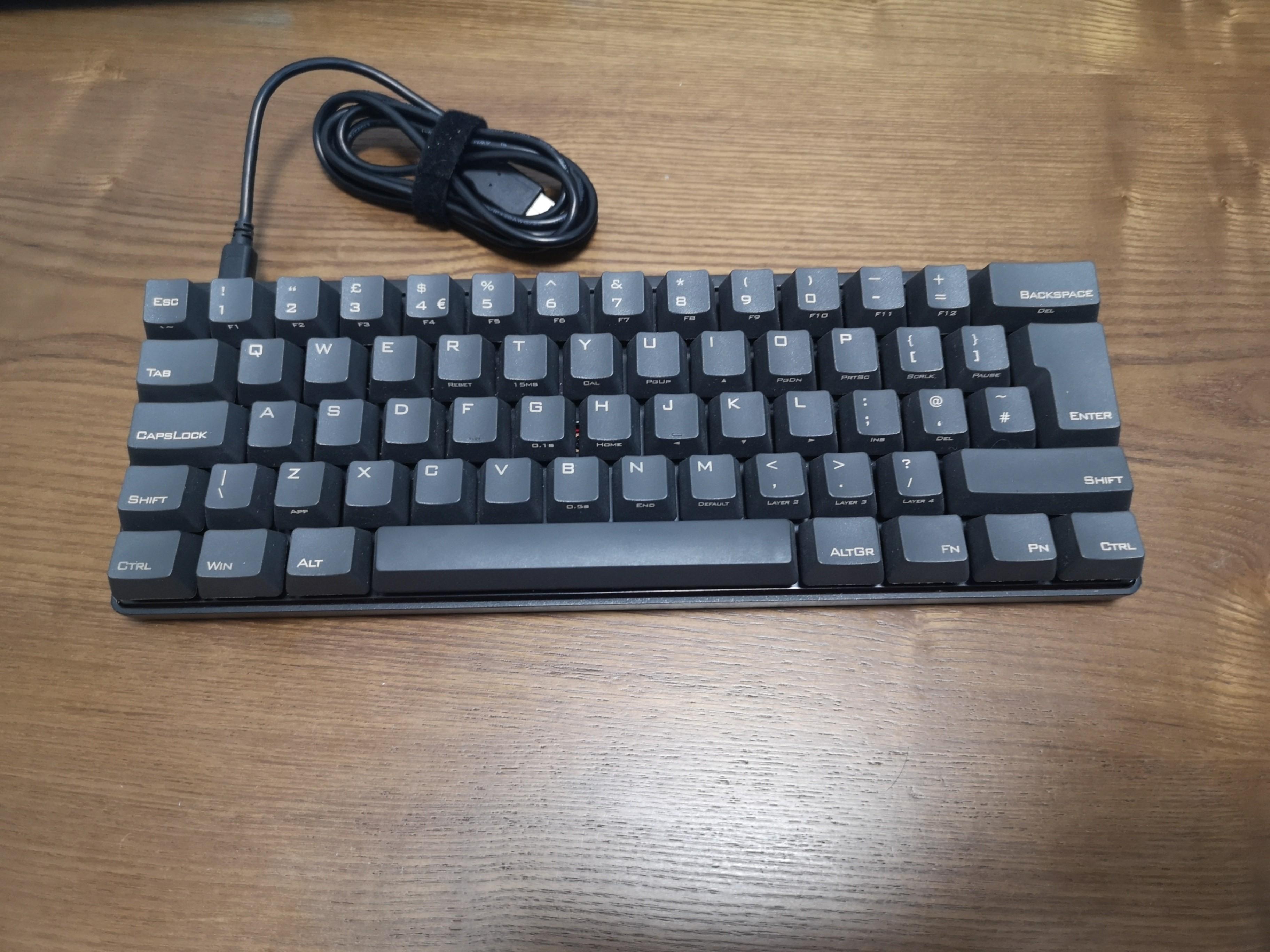 Poker3 mechanical keyboard blue switch, Electronics, Computer Parts ...