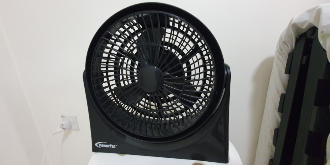 PowerPac Table Fan, Furniture & Home Living, Lighting & Fans, Fans on ...