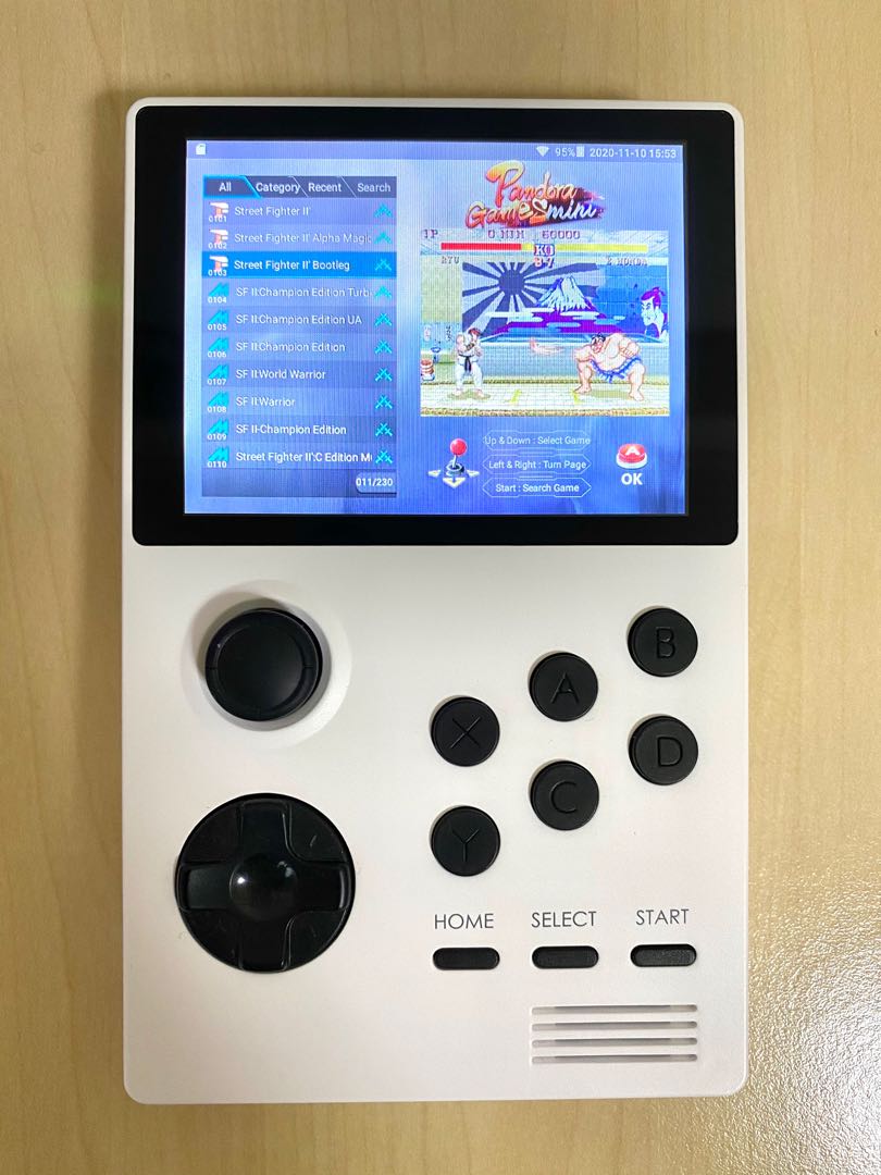 Handheld Game Emulator (Nintendo + Playstation + PSP + Gameboy + Arcade ...