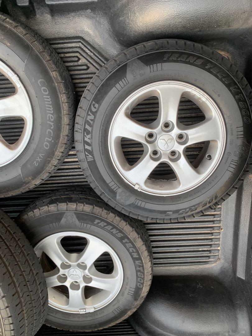 Rim original triton lite saiz 15 PCD 5/114, Auto Accessories on Carousell