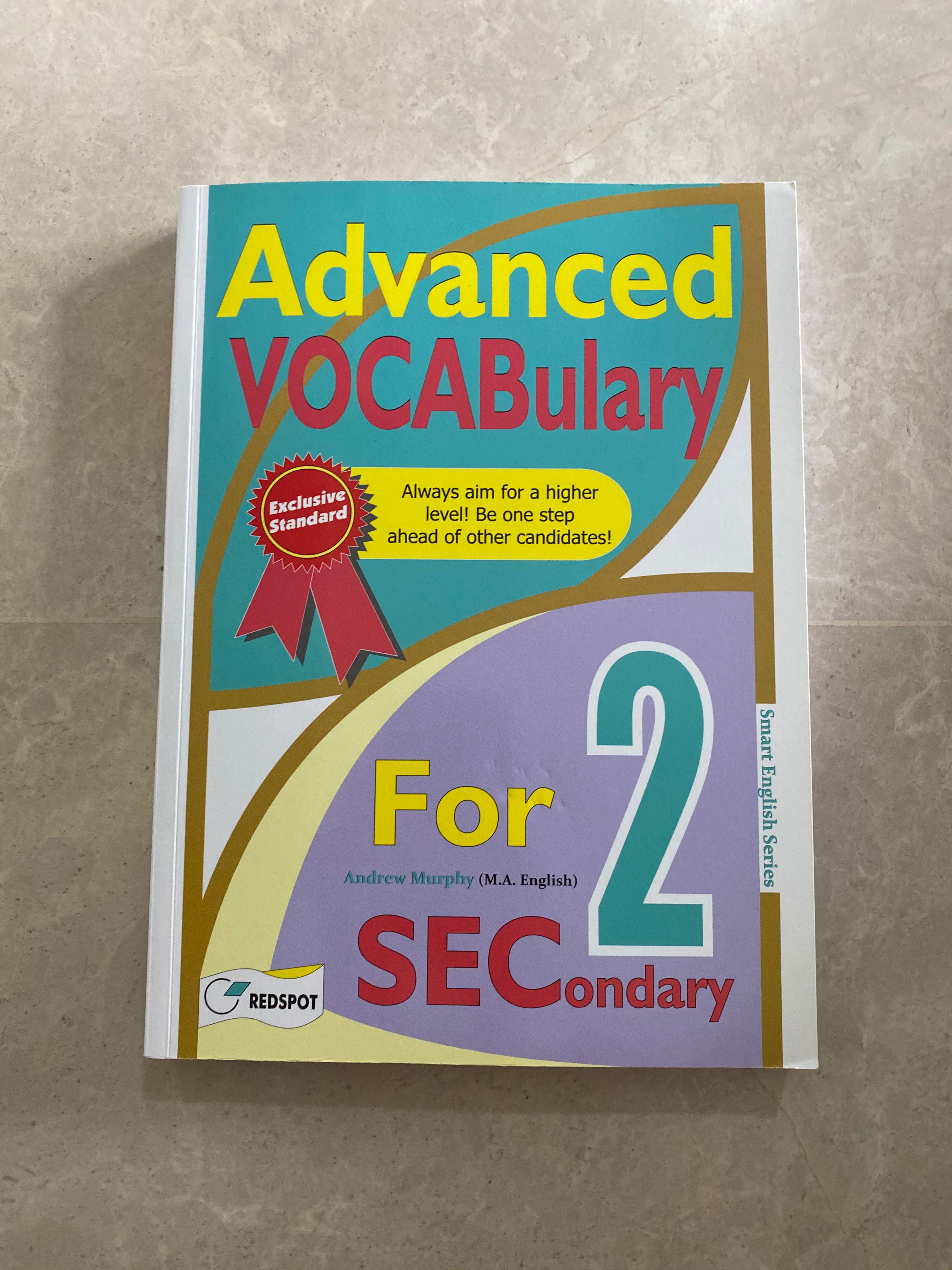 Secondary 2 Advanced Vocabulary Workbook, Hobbies & Toys, Books ...