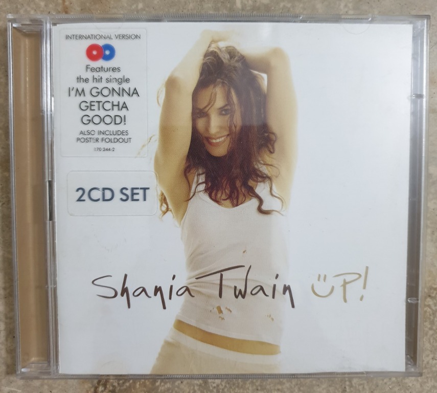 Shania Twain Up! Original double CDs version, Hobbies & Toys, Music ...