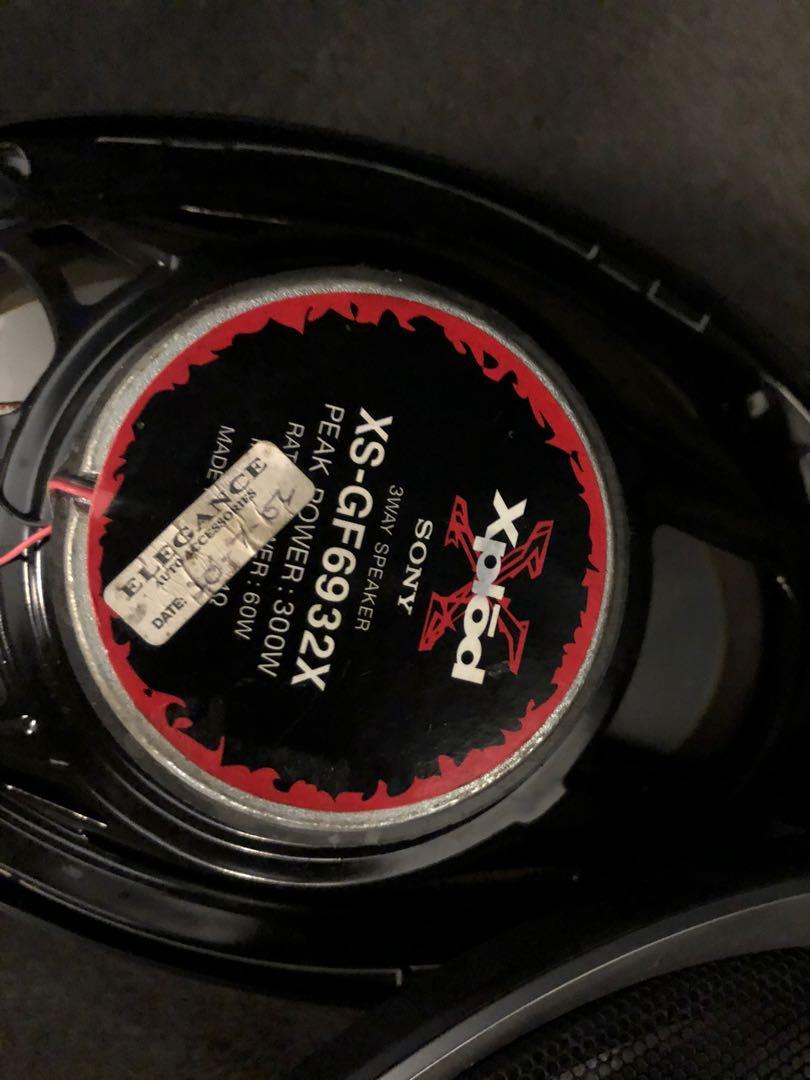 Sony Xplod head unit and speakers, Auto Accessories on Carousell