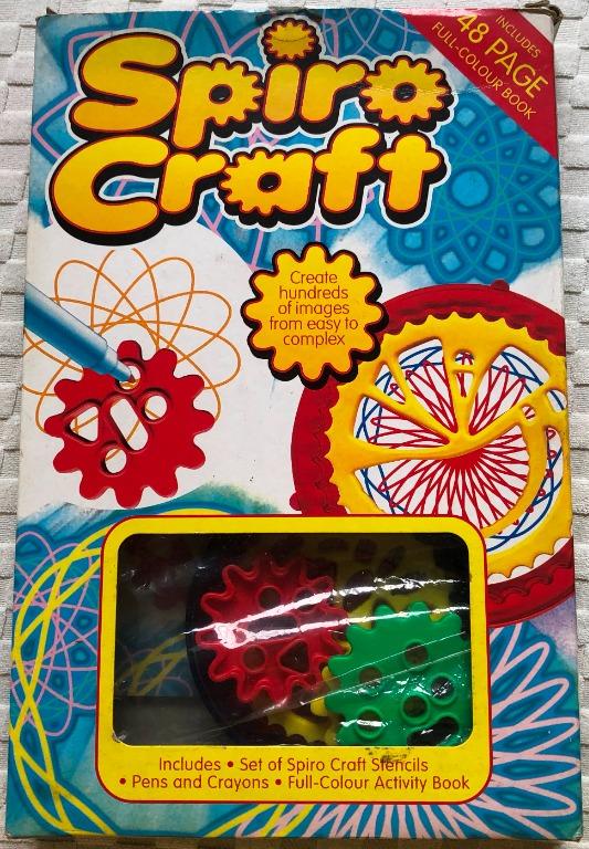 Spiro Craft [With Crayons, Spiro Craft Stencils] by Hinkler Books ...